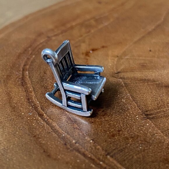 James Avery | Jewelry | Retired James Avery Rocking Chair Charm ...